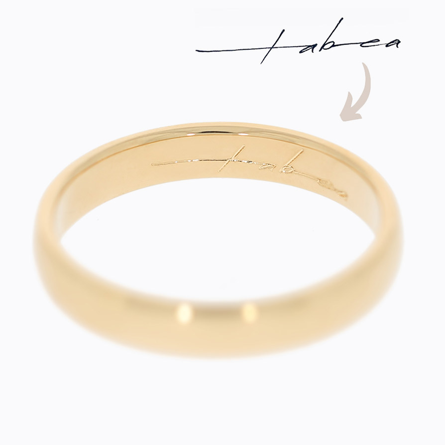 Ring Gravur Innenseite - Personalisierter Erinnerungsschmuck