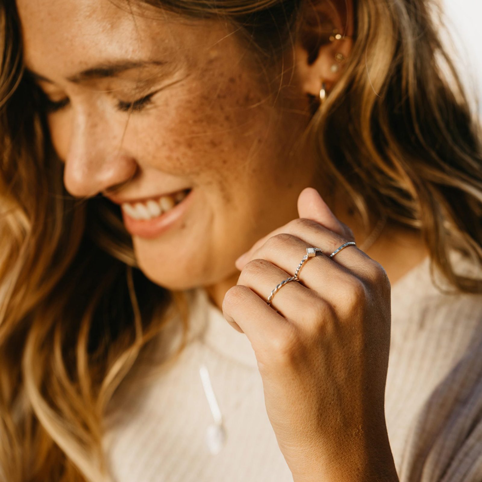 Ring Twist - Erinnerungsschmuck von Atelier Miah