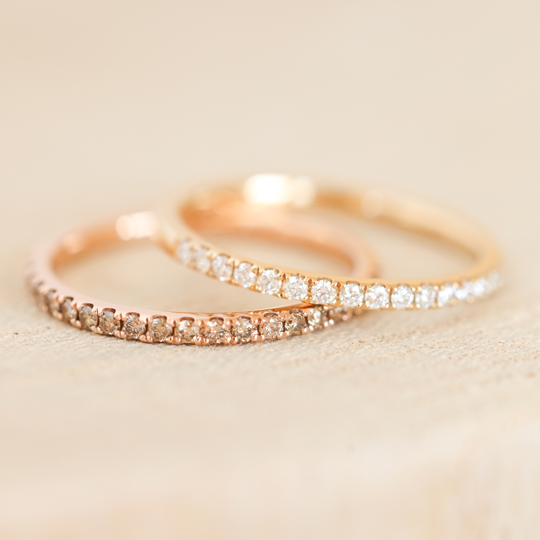 Ring Amalia mit Brillanten | Eternity Ring | Alliance Ring | Atelier Miah