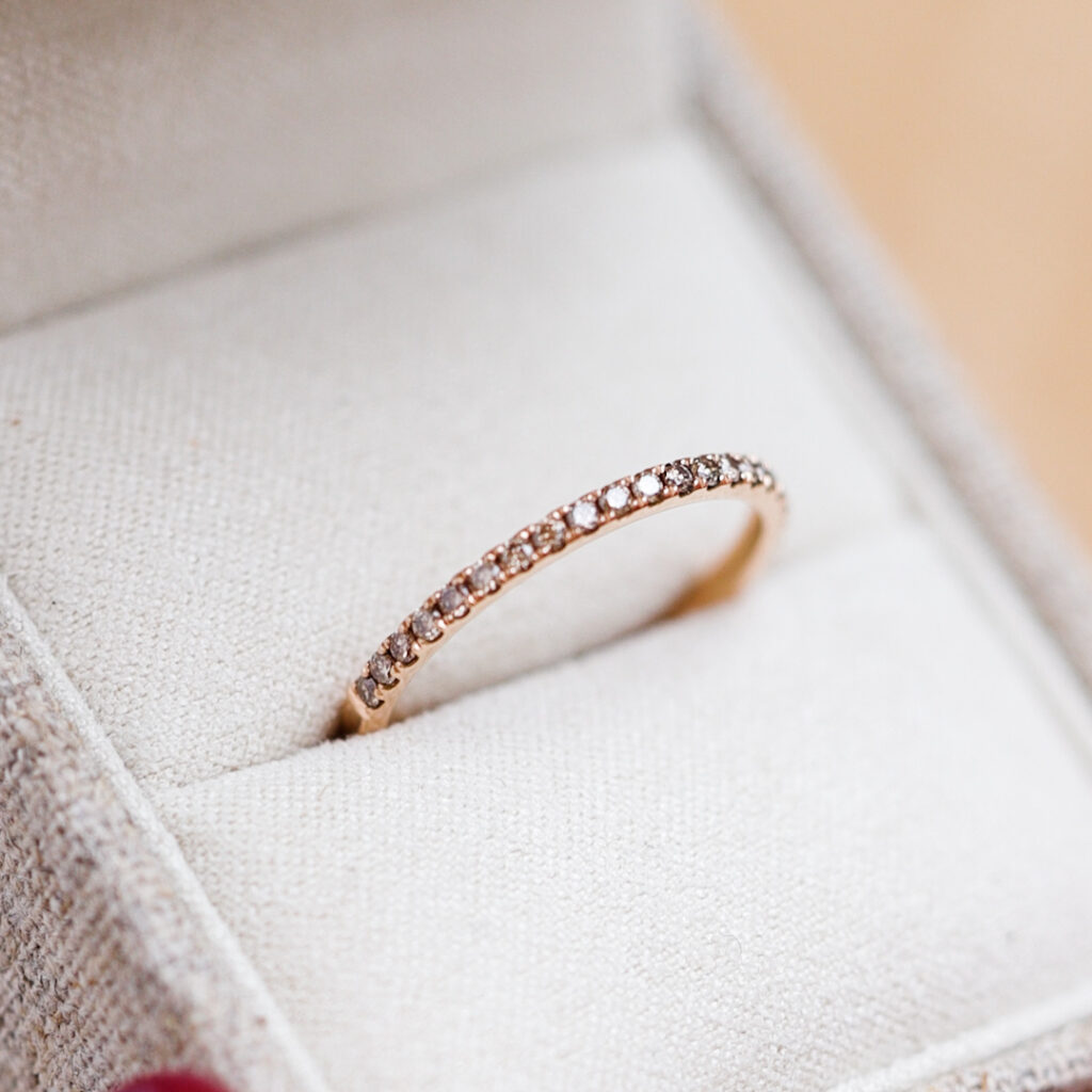 Ring Amalia mit Brillanten | Eternity Ring | Alliance Ring | Atelier Miah
